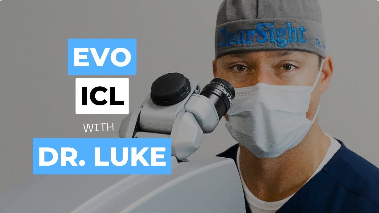 EVO ICL performed by Dr. Luke (Step by Step - Procedure Explained ...