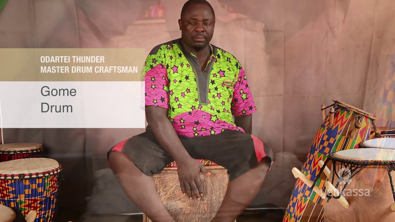 Gome (Sitting) Drum - YouTube