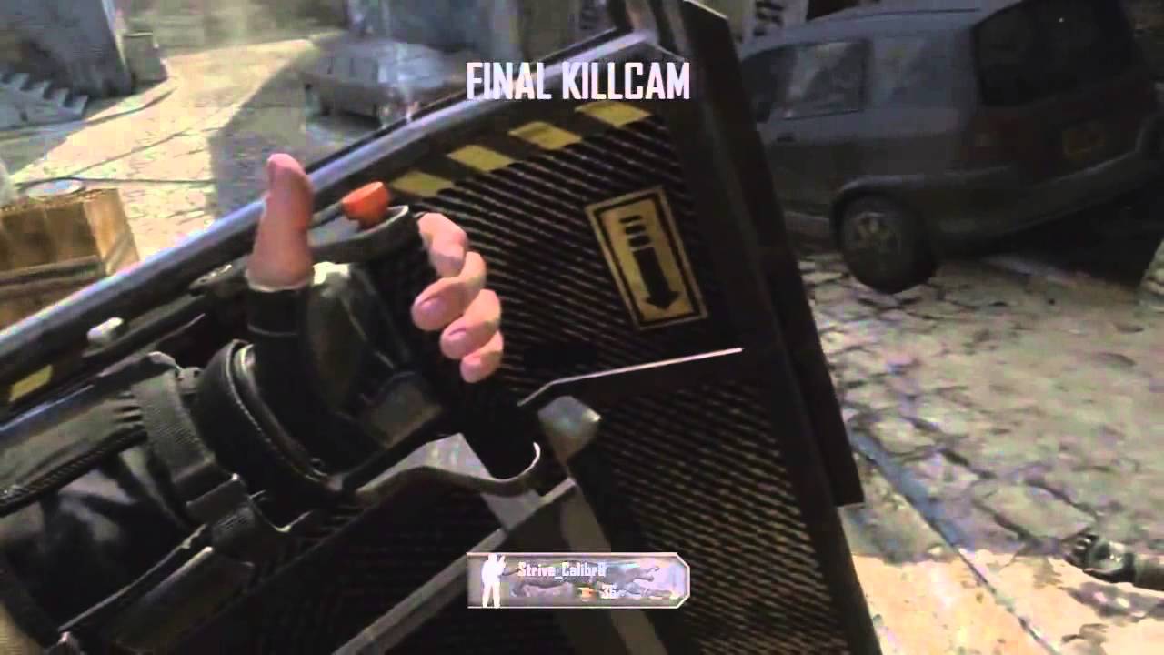 Unique Shot #11 "Riot Shield Bounce" Trickshot Tutorial (BO2) - YouTube
