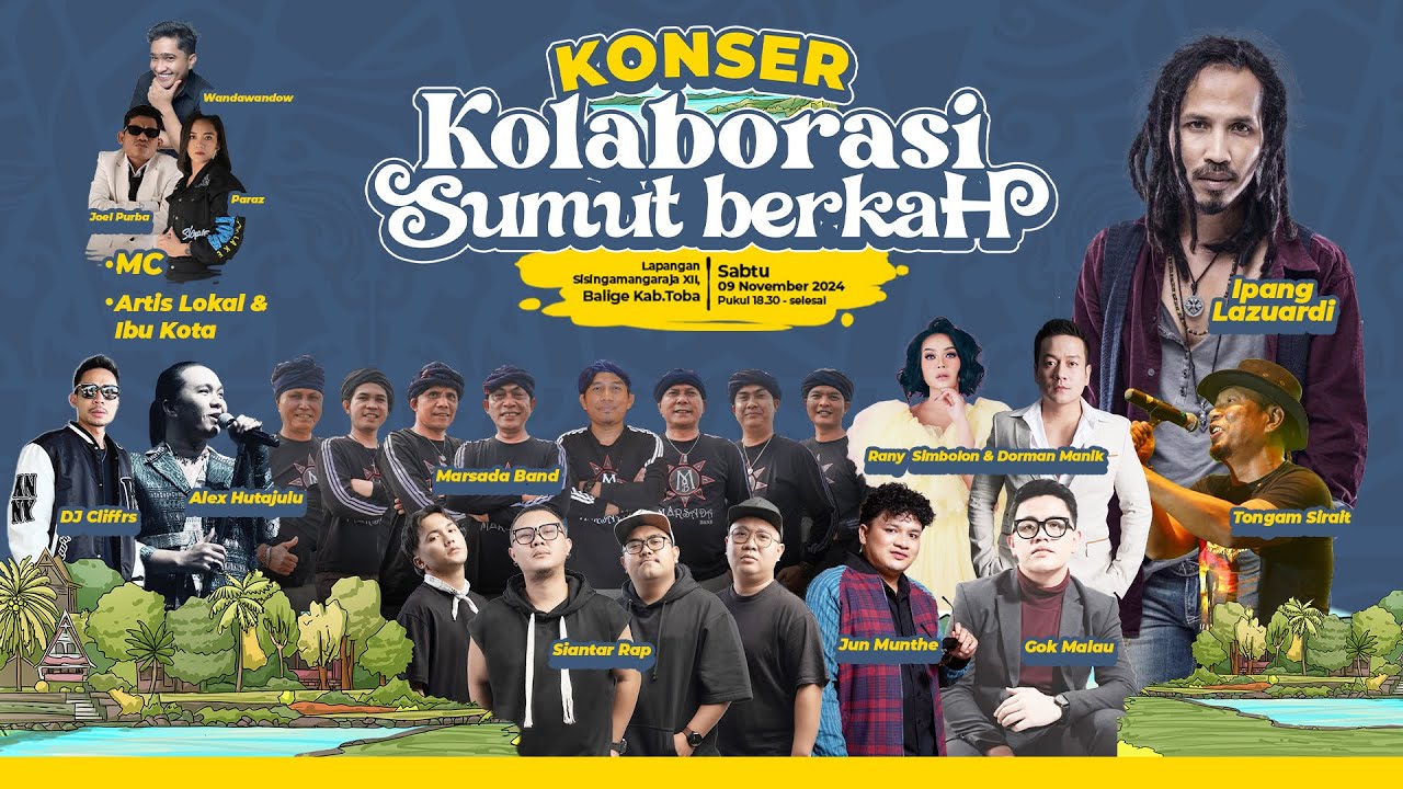 Konser Kolaborasi Sumut Berkah - YouTube