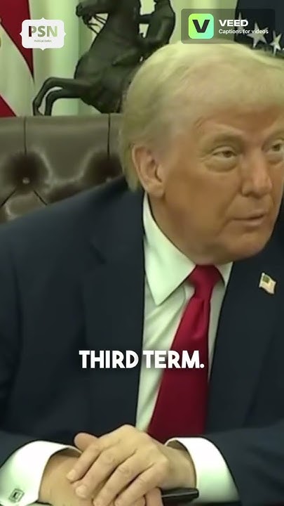 Donald Trump Asked About Running Against Obama For A Hypothetical Third Term - YouTube