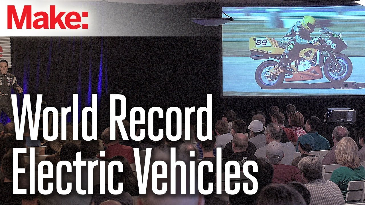 MAKE | RIDE | FLY: 200 MPH in 2 HOMEMADE EVs - Chip Yates - YouTube