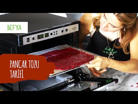 Pancar Tozu Tarifi (Nasıl Yapılır?) | Sağlıklı Reçeteler