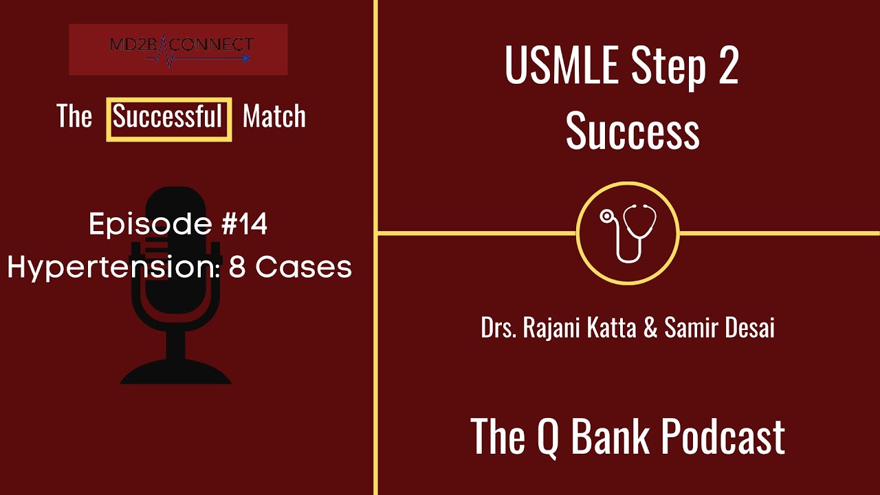 USMLE Step 2 CK Success #14 | Hypertension: 8 Cases - YouTube