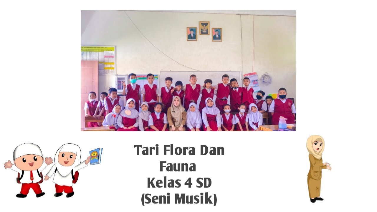 TARI FLORA DAN FAUNA (SENI MUSIK) KELAS 4 || SDN Pepelegi 2 Waru - YouTube