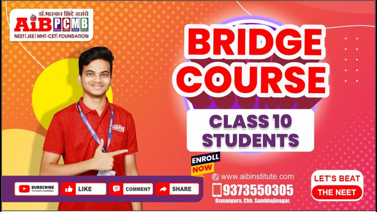 Bridge Course 2023 AIB PCMB II LECTURE 2-1-2024 - YouTube