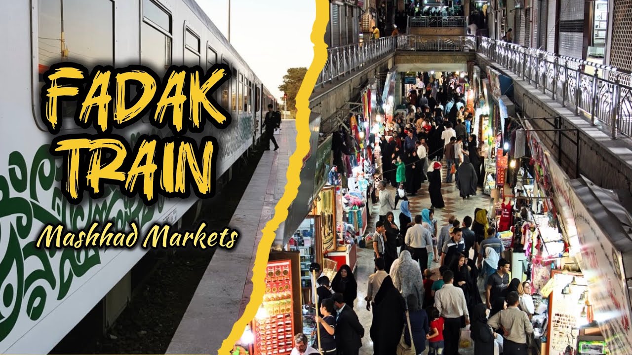 Mashhad Shopping | Bazar e Raza a.s | Fadak Train | Iran Series Part 3 ...