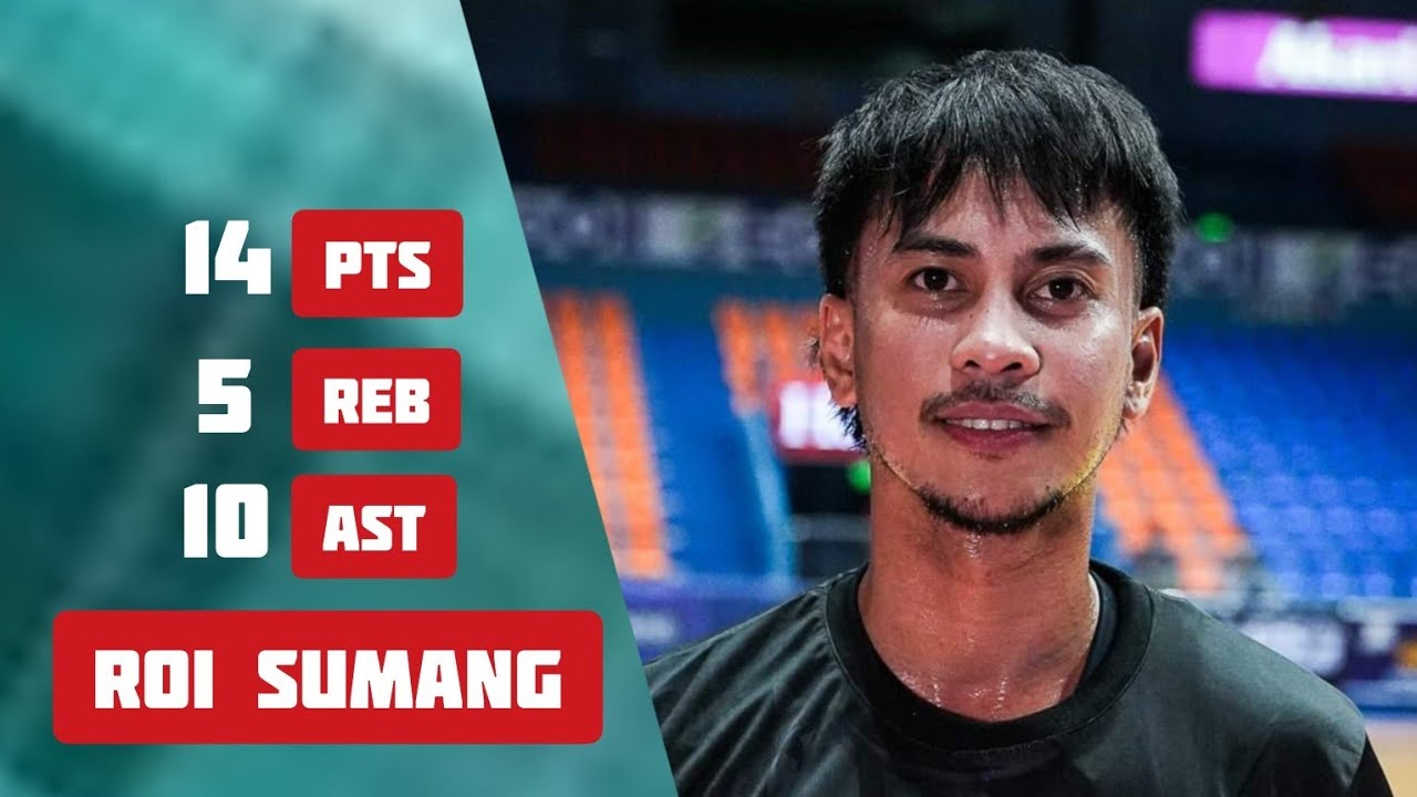 ROI SUMANG | 14 PTS 5 REB 10 AST | PSL President Cup 2024 | Jan. 15 ...