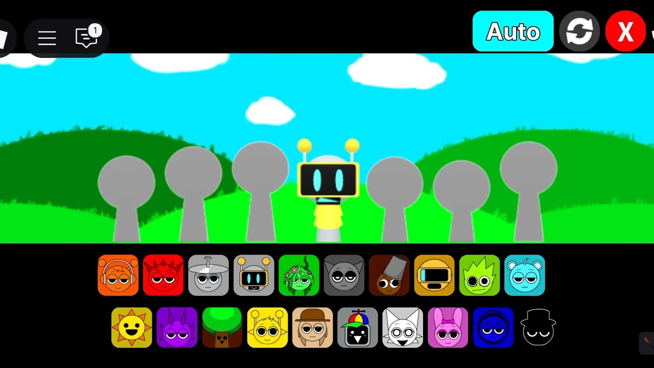 SPRUNKI FUN BOT PHASE 1 - 5 FULL | Roblox Sprunki Morph RNG - YouTube