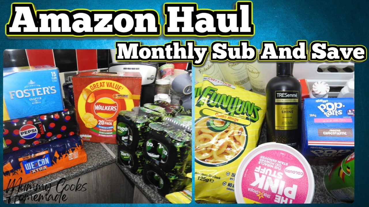 Amazon Haul Monthly Sub And Save for July - YouTube