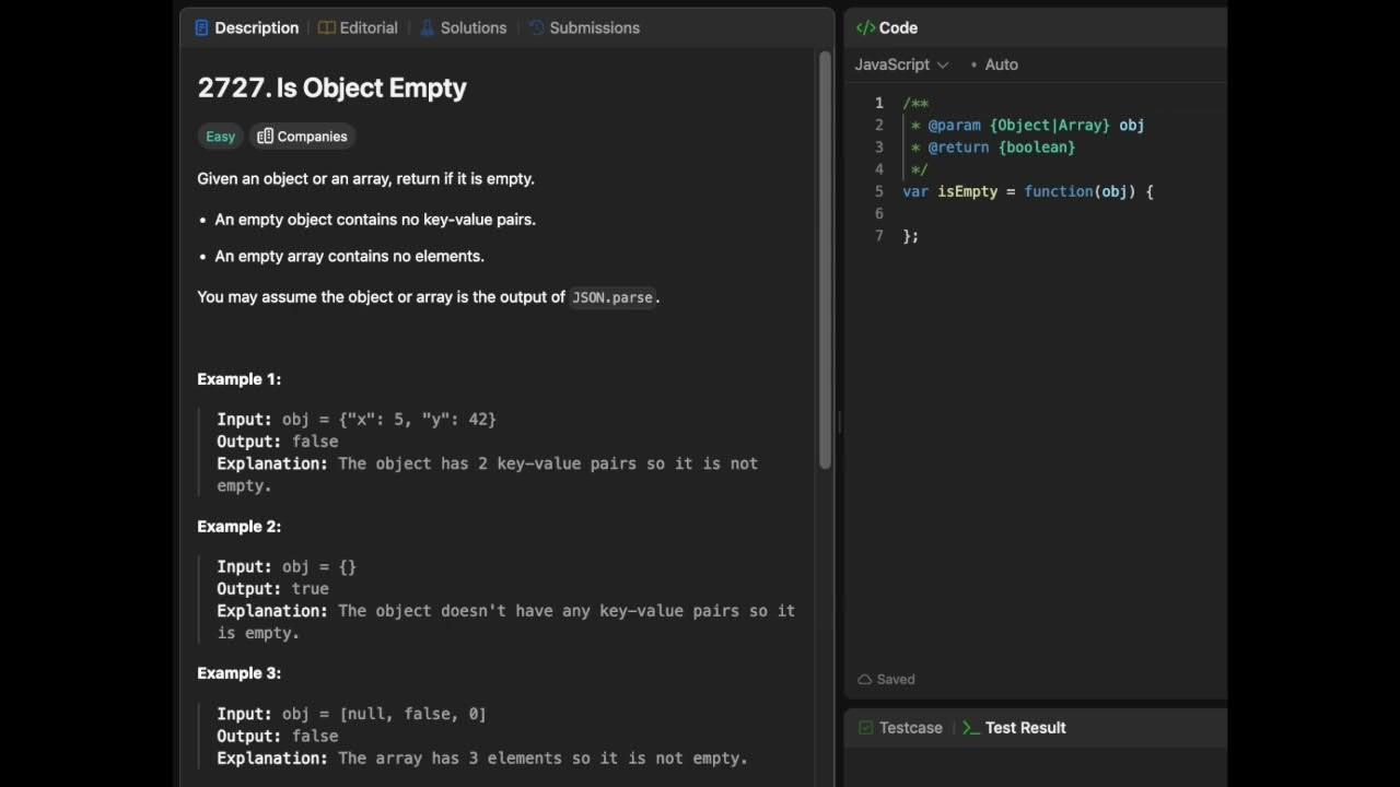 2727 Is Object Empty Youtube