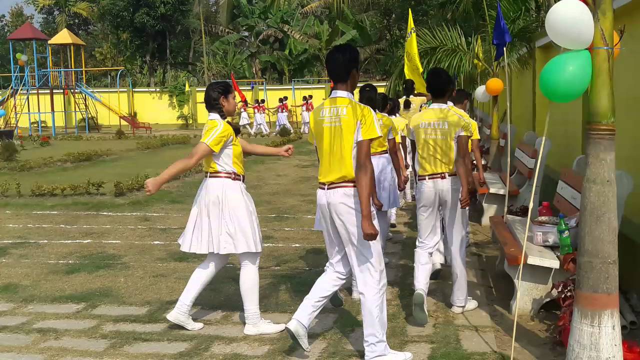 Annual Sports Day - March Past - YouTube