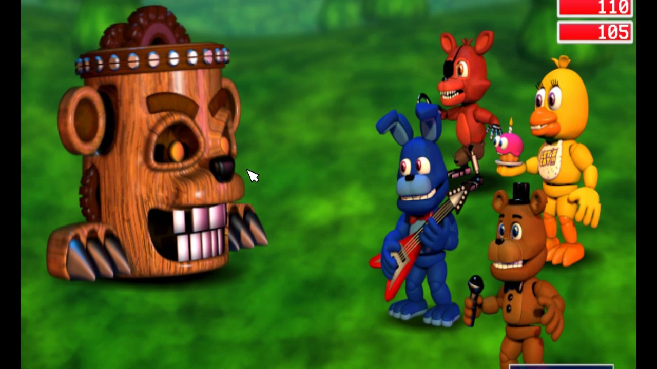 FNaF worlds 1# - YouTube