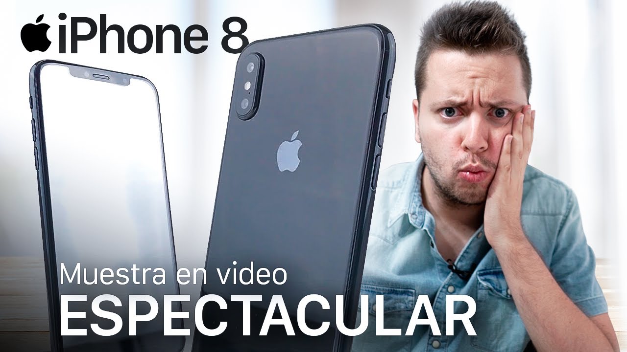 El iPhone 8 se muestra en un video y es espectacular - YouTube