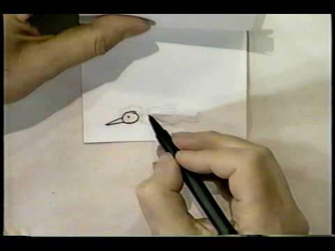 Bruce Blitz Draws a FLIP BOOK - YouTube
