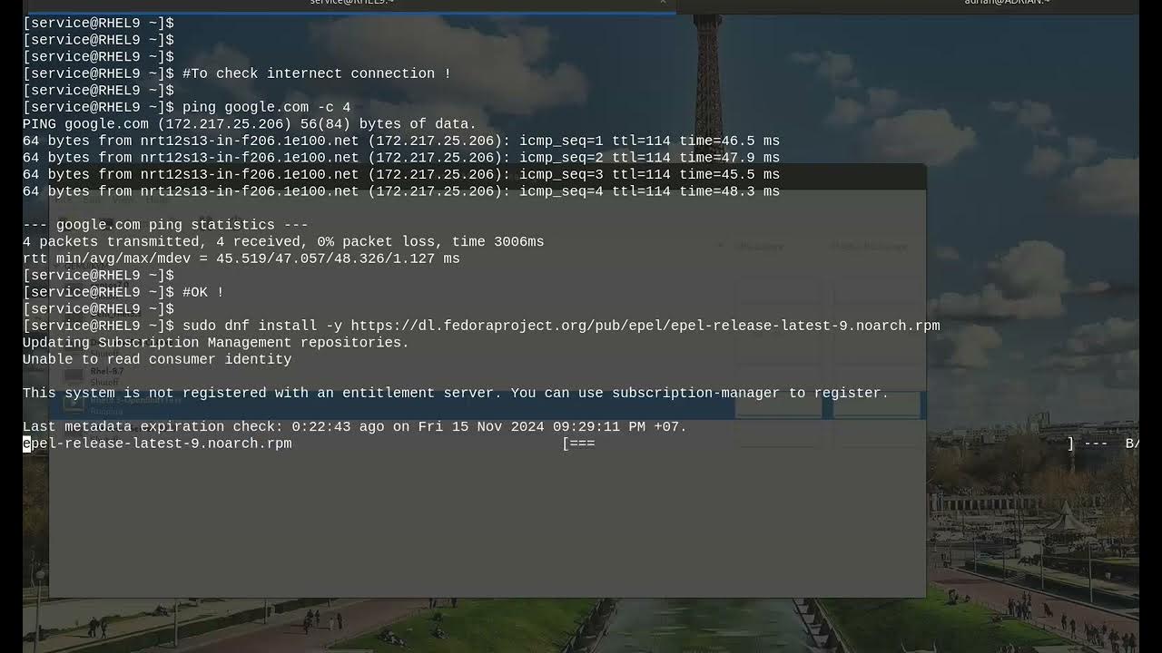 How to install epel-repo installation on RHEL-9 - YouTube