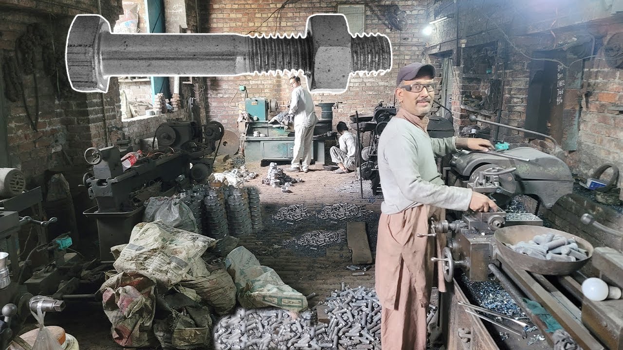 Manufacturing Process Of Trolly Bolt | How Trolly Bolt Is Made - YouTube