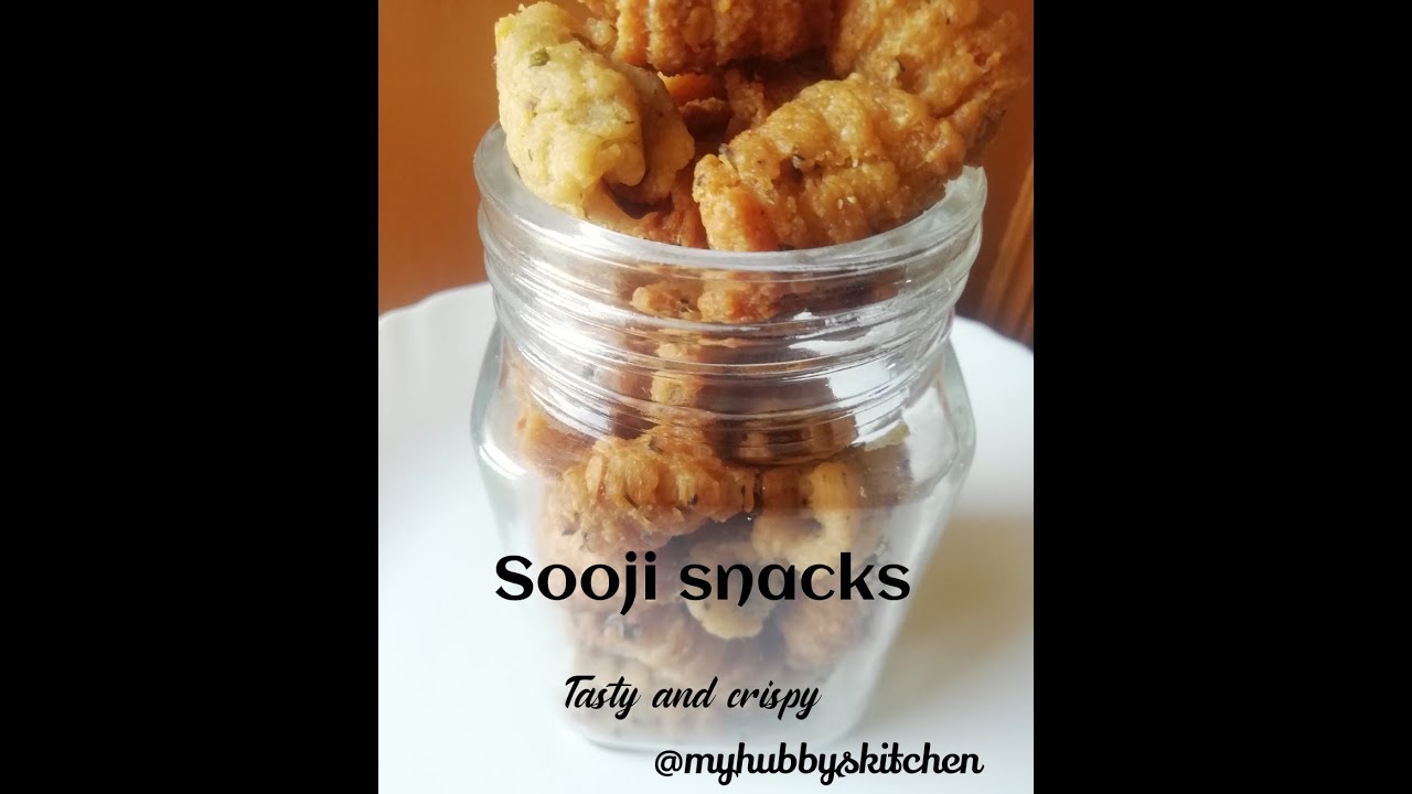 Sooji snacks| Rava snacks | Tea time snacks|सूजी के स्नैक्स - YouTube
