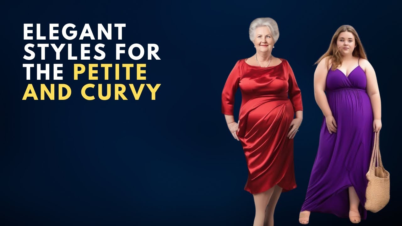 Chic & Elegant Style Inspiration for Petite Plus-Size Women: Dress Classy & Look Expensive ...