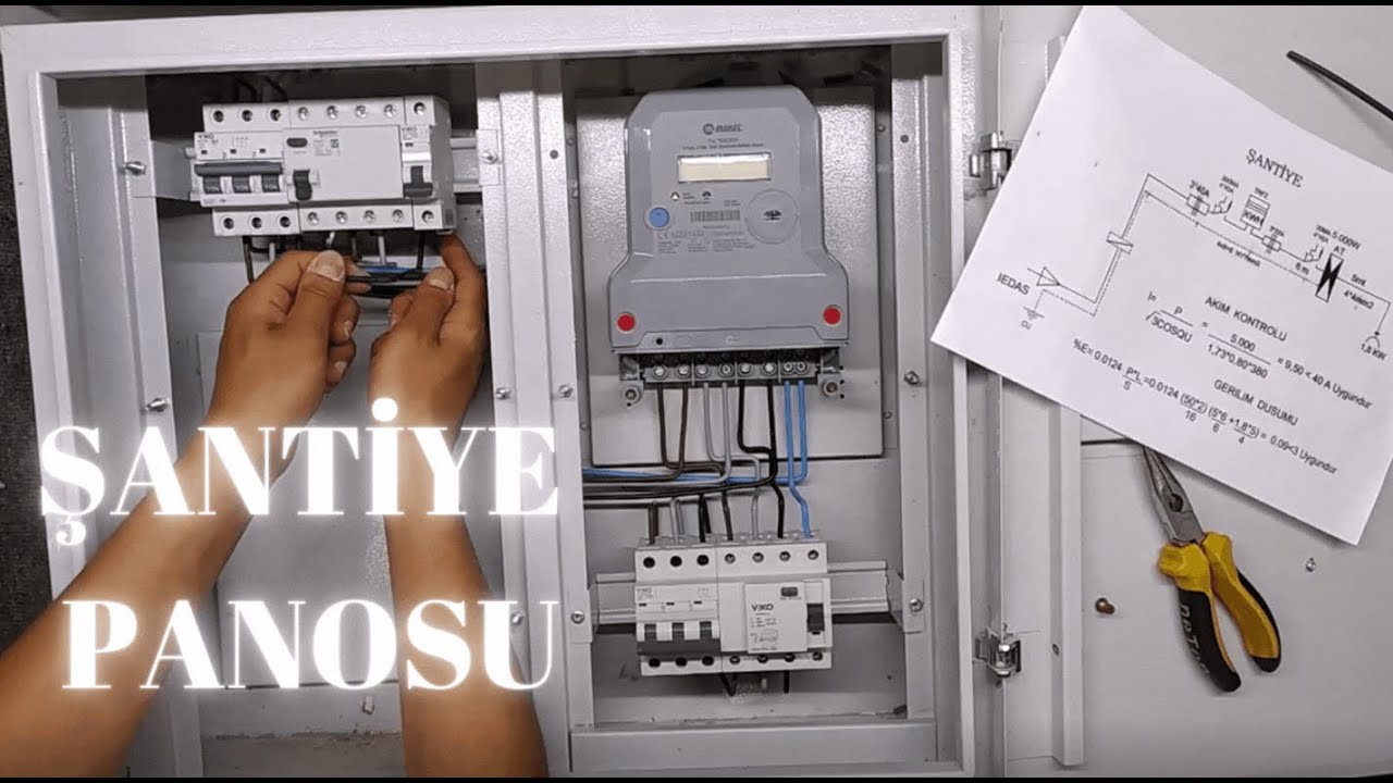 ŞANTİYE PANOSU NASIL HAZIRLANIR ? İNŞAAT İŞLERİ ZOR !!! - YouTube