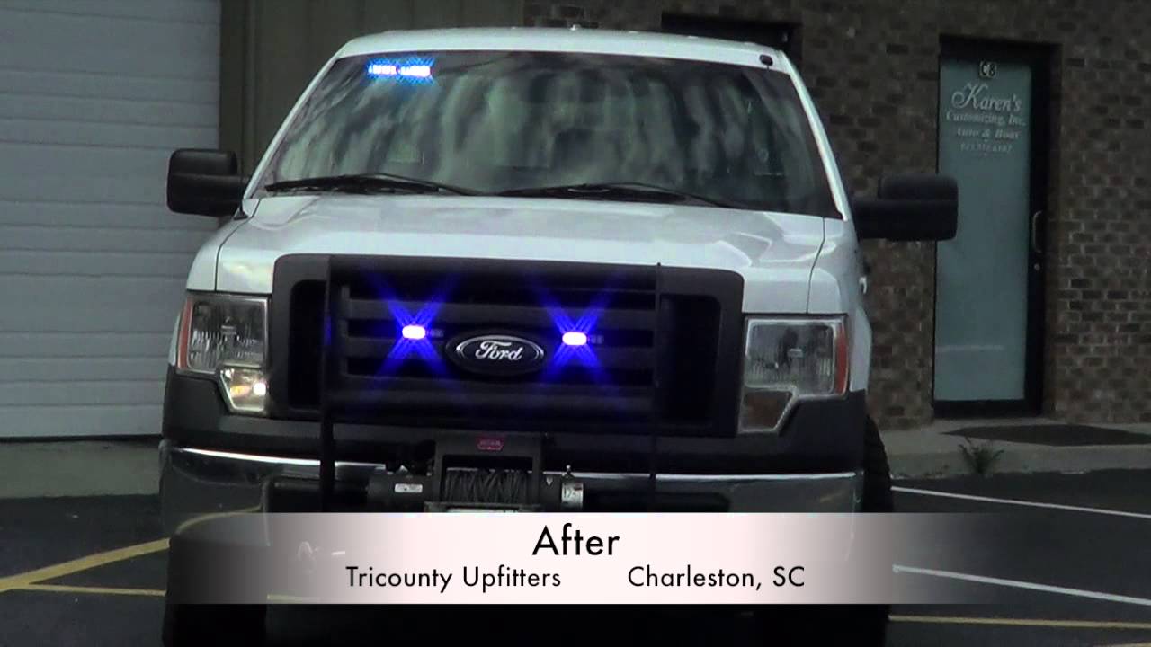 Ford F150 Police; Before & After -- Tricounty Upfitters - YouTube