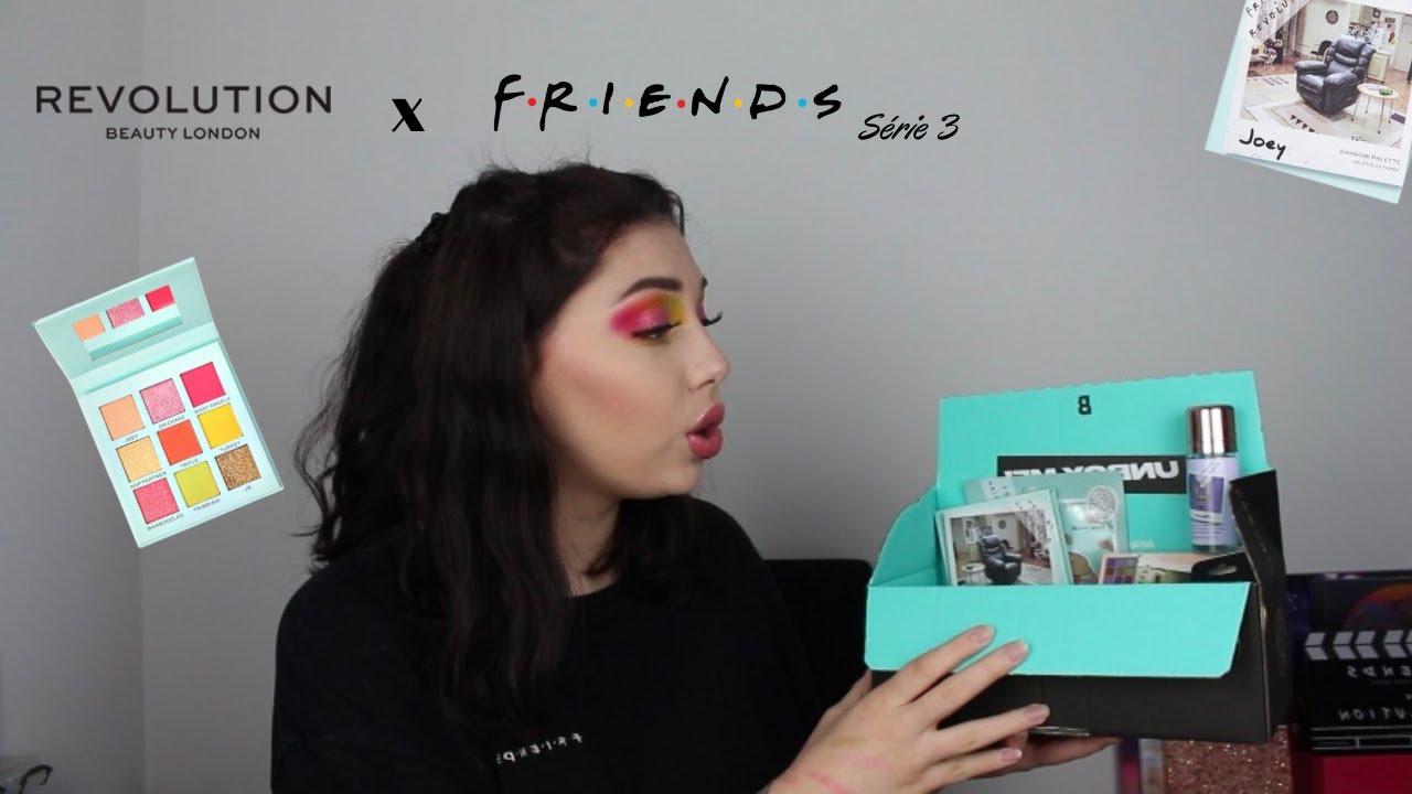 MAKEUP REVOLUTION x FRIENDS (Joey Palette) - YouTube