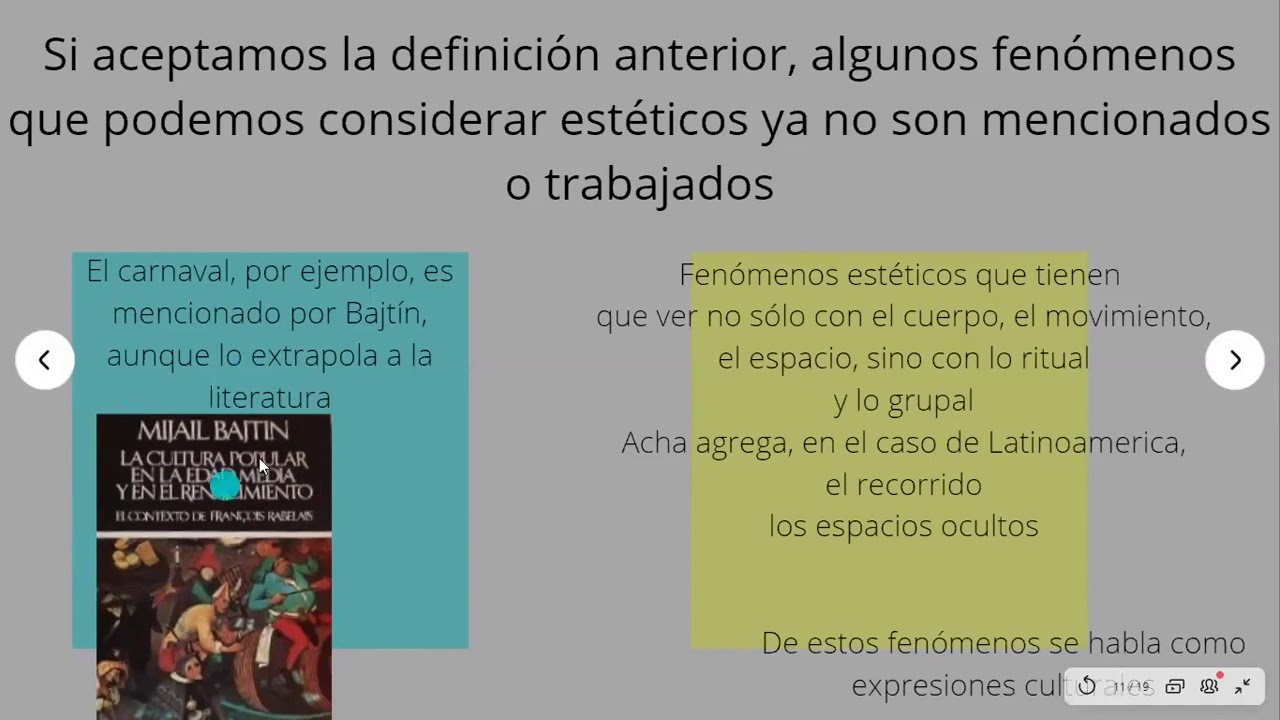S28. Elsa Saavedra, ¿Qué no se estudia en estética?: fenómenos ...