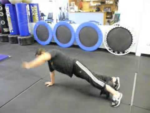 T-Stabilization Push-Up - YouTube