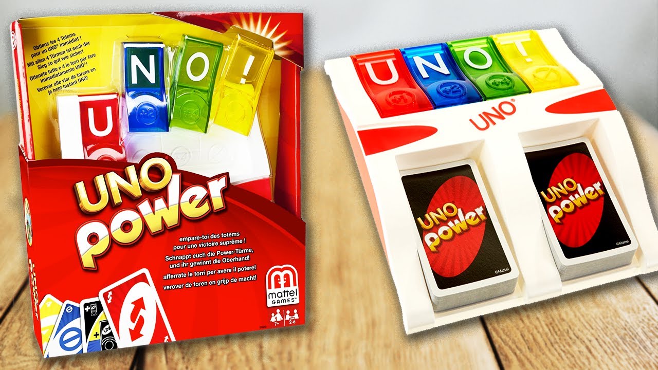 UNO POWER - Spielregeln TV (Spielanleitung Deutsch) - MATTEL GAMES Uno ...