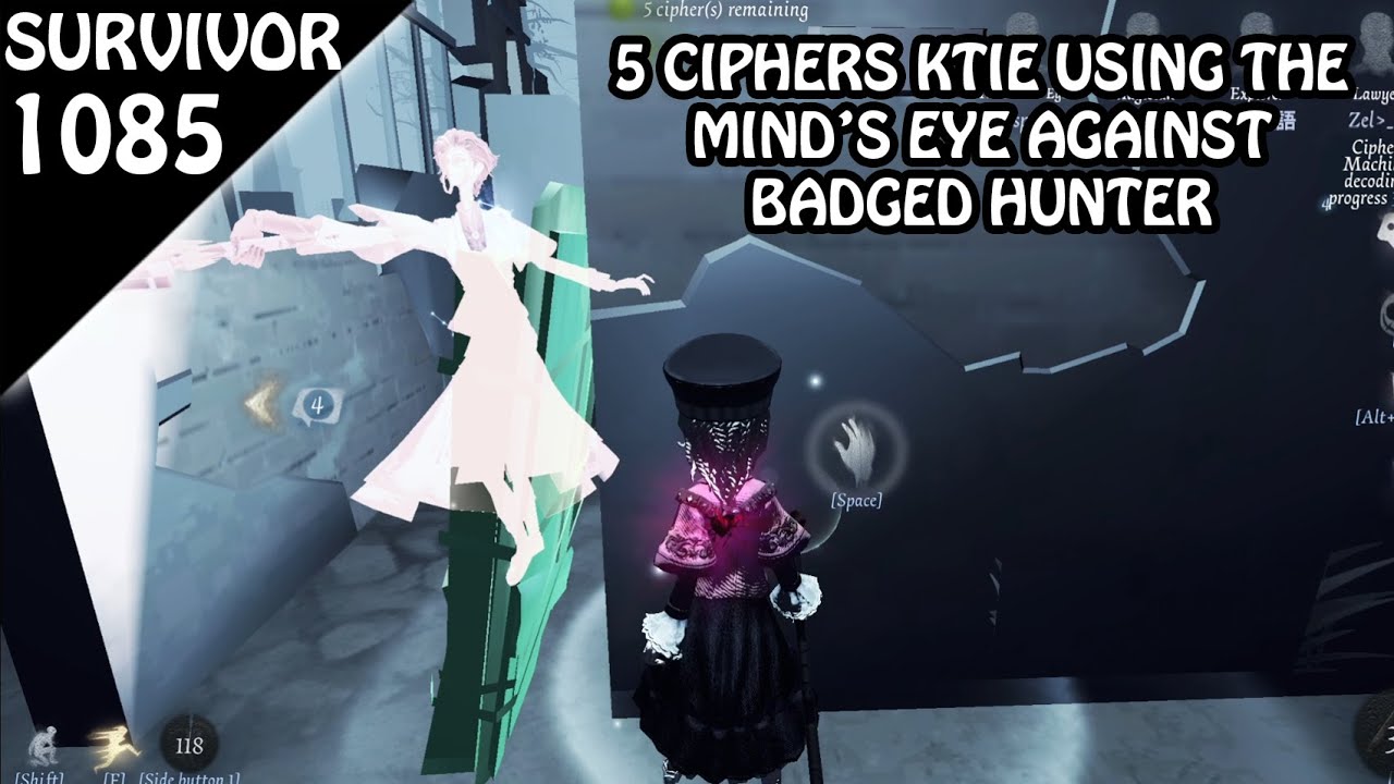 Using Mind's Eye to do a 5 Ciphers kite - Survivor Rank #1085 (Identity ...