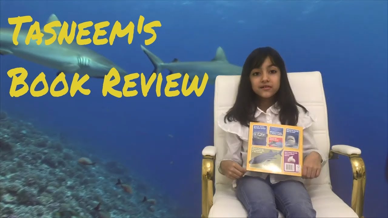 Tasneem's Book Review [my little book of sharks ] - YouTube