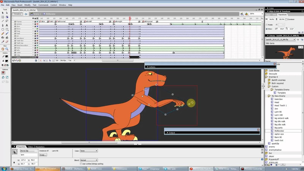 HowTo: Make barbftr Monster, from zilch to raptor 04 part 3 - YouTube