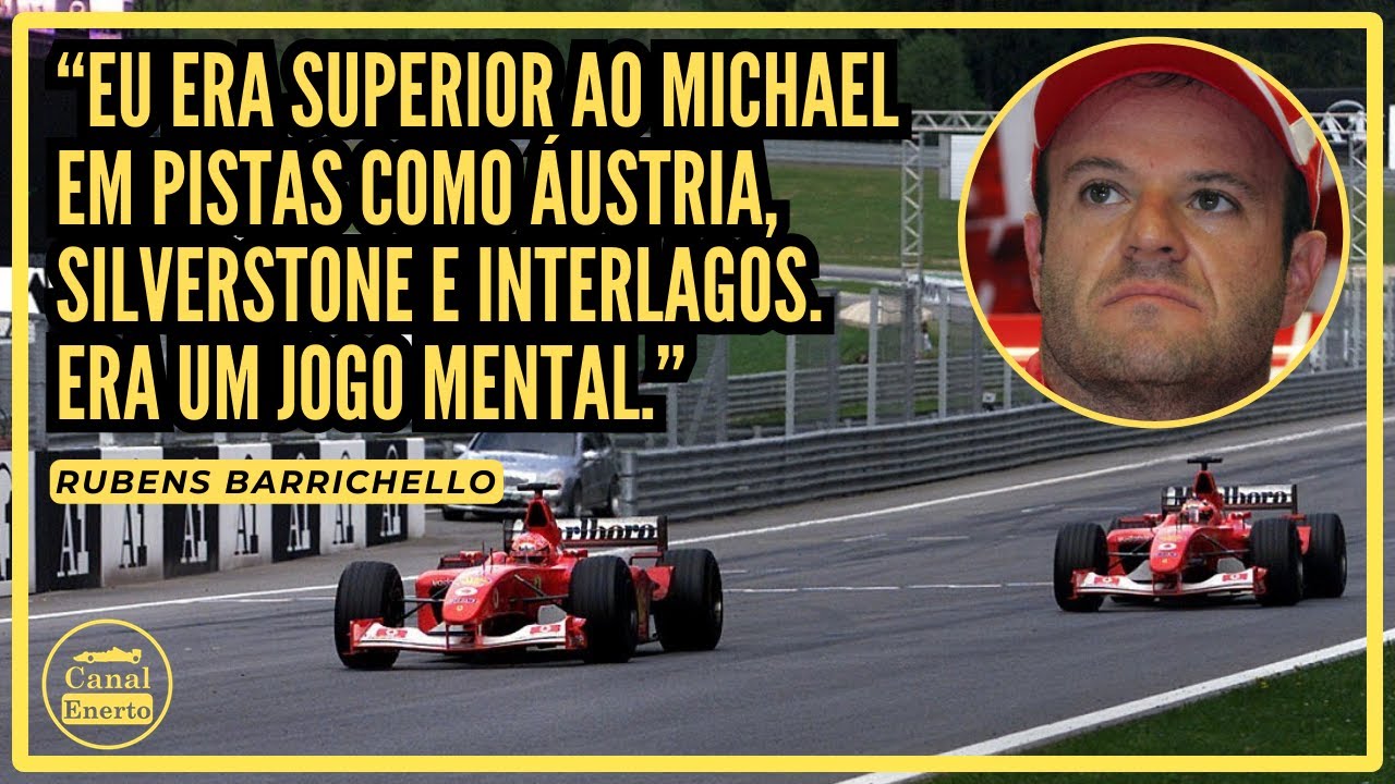 "Estava pronto para mais vitórias do que me foram oferecidas." - Rubens ...