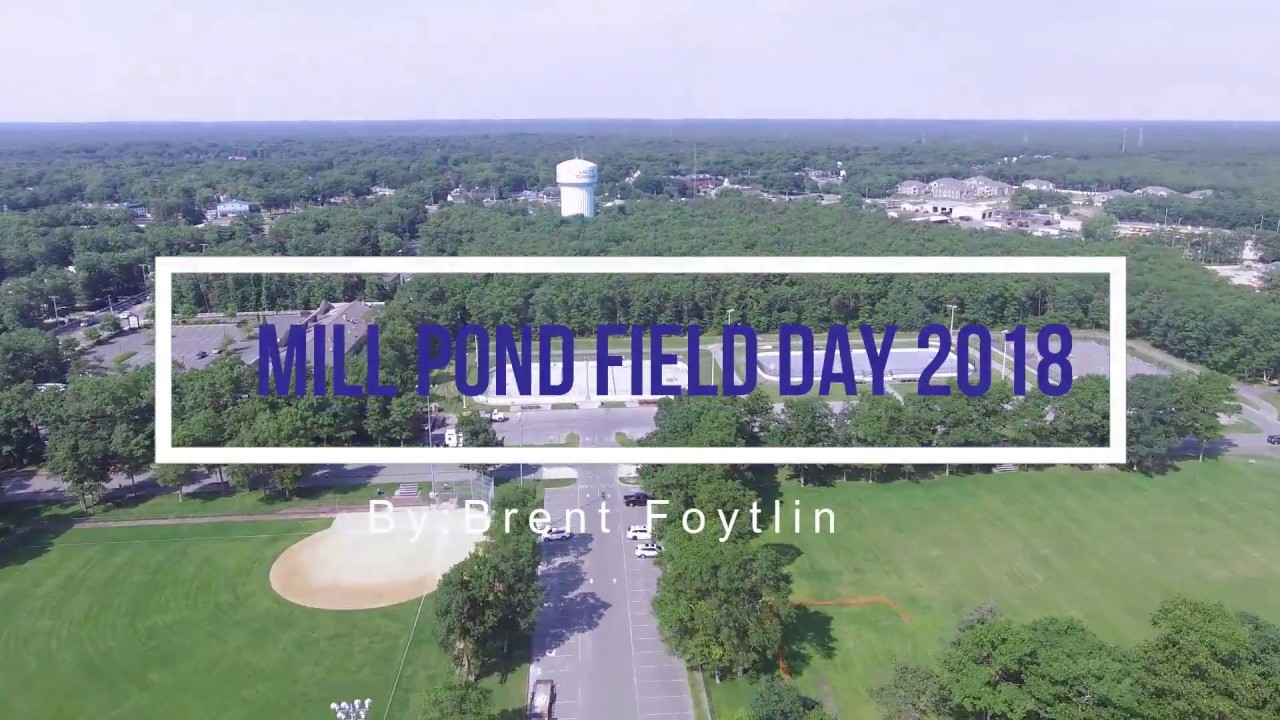 A Bird's eye View of Mill Pond Elementary Schools Field Day (2018 ...