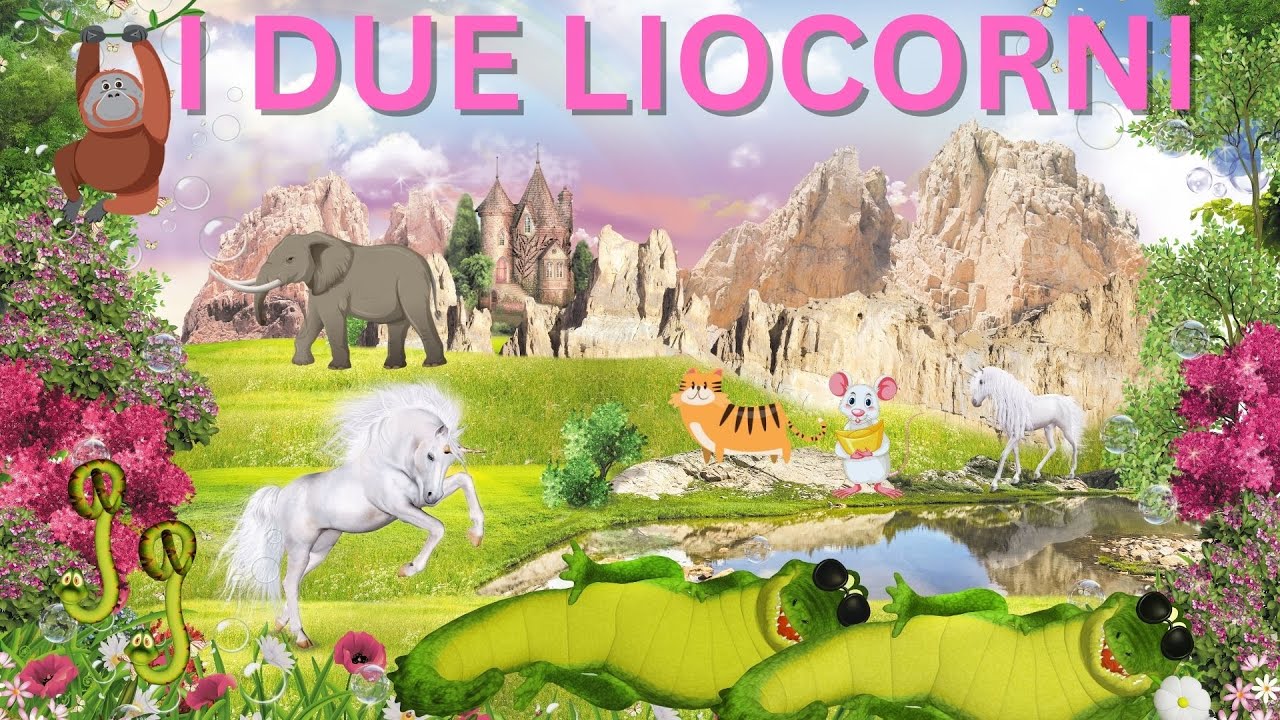 I DUE LIOCORNI - La Televisione Dei Bambini [Canzoni per Bambini] - YouTube