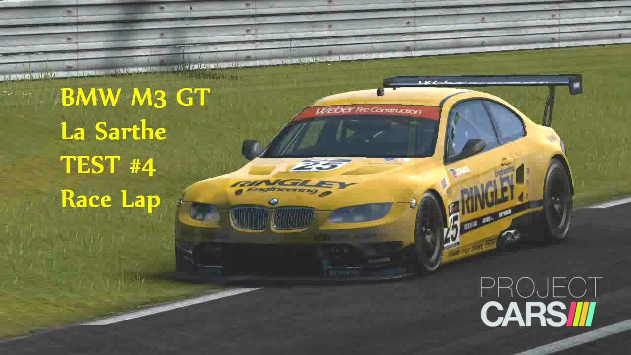 Project CARS [Lenovo B50 30, GeForce 820M] - BMW M3 GT, La Sarthe, Test ...