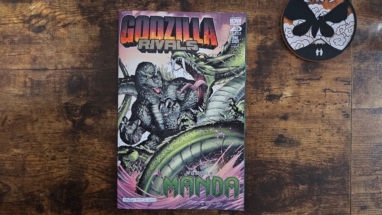 Godzilla Rivals: VS Manda - Comic Review - YouTube