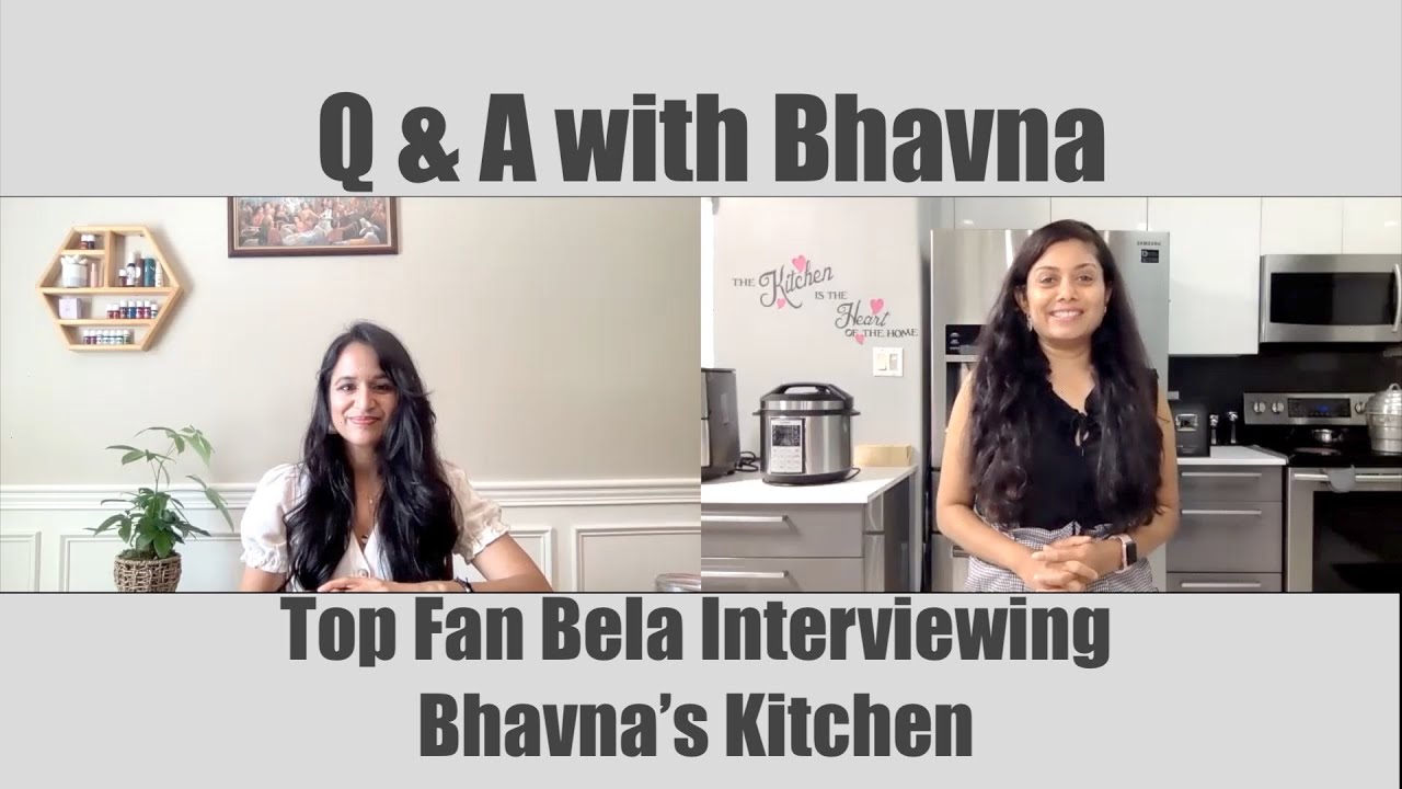 Fan Follower Interviewing Bhavna Video Episode | Bhavna's Kitchen ...