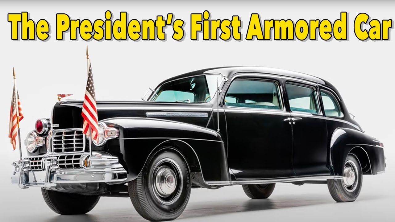 Million Dollar Armored Car | FDR's Presidential Car 1942 Lincoln ...