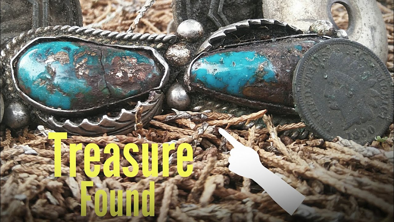 Treasure Found Epic Native American Hamdmade Bolo - YouTube