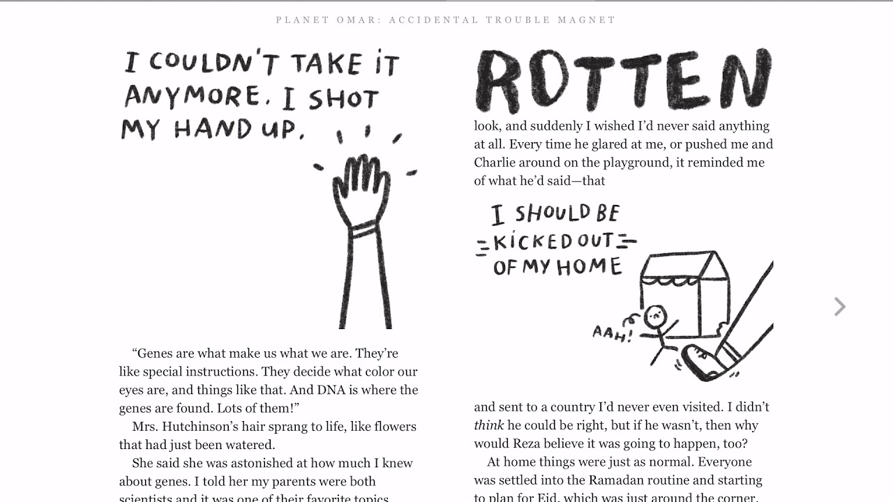 Global Read Aloud: Planet Omar: Accidental Trouble Magnet - YouTube