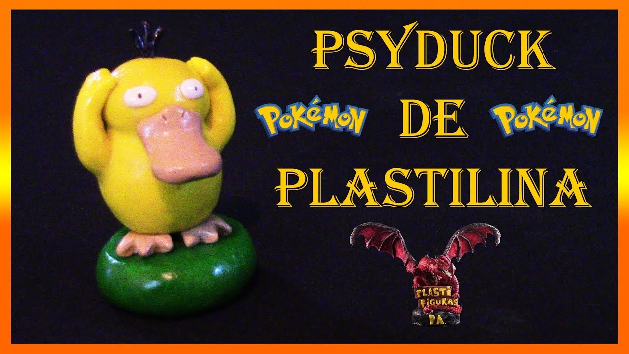 Como Hacer a Psyduck de Plastilina/ How to Make Psyduck with Clay ...