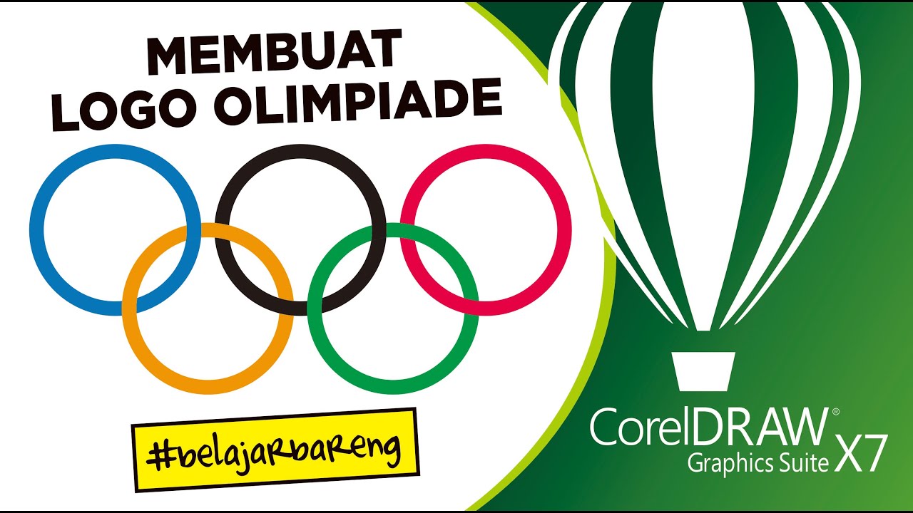 Membuat Logo Olimpiade - YouTube