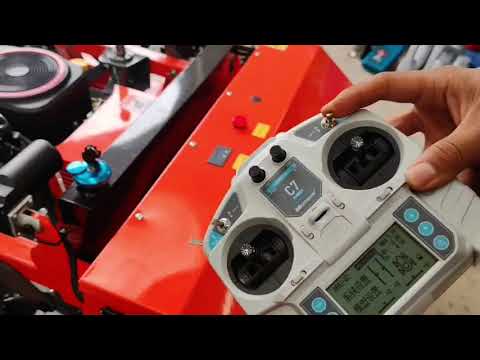 SAAO SH-800DL-1000 Heavy-Duty Remote-Controlled Tracked Lawn Mower for All Terrains