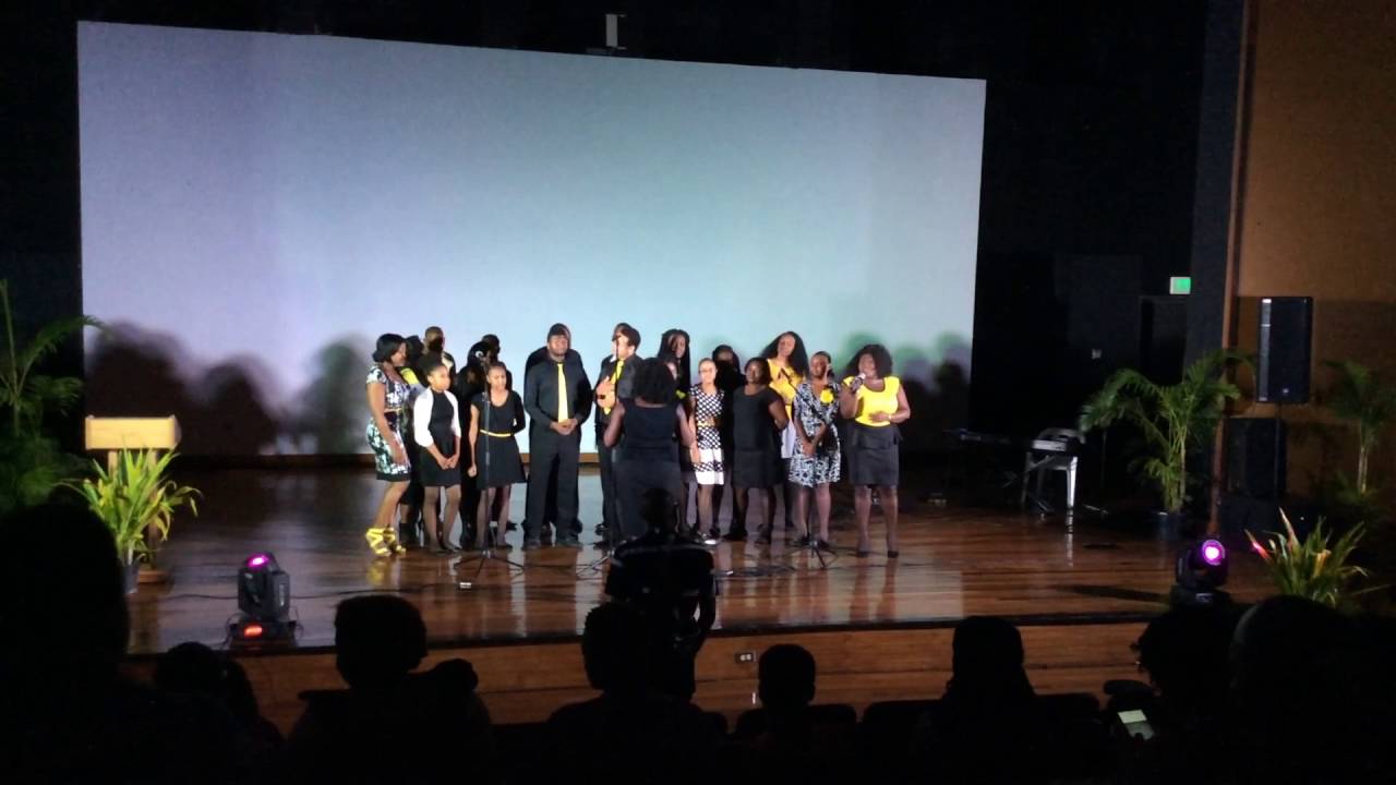 He's Able - Kay Alleyne feat Laventille Youth Chorale - YouTube