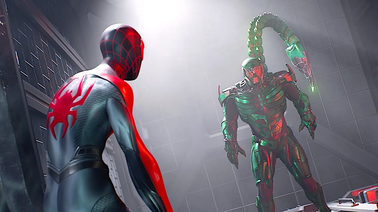 Spider-Man Miles Got Scorpion Sting - Marvel's Spider-Man 2 - YouTube