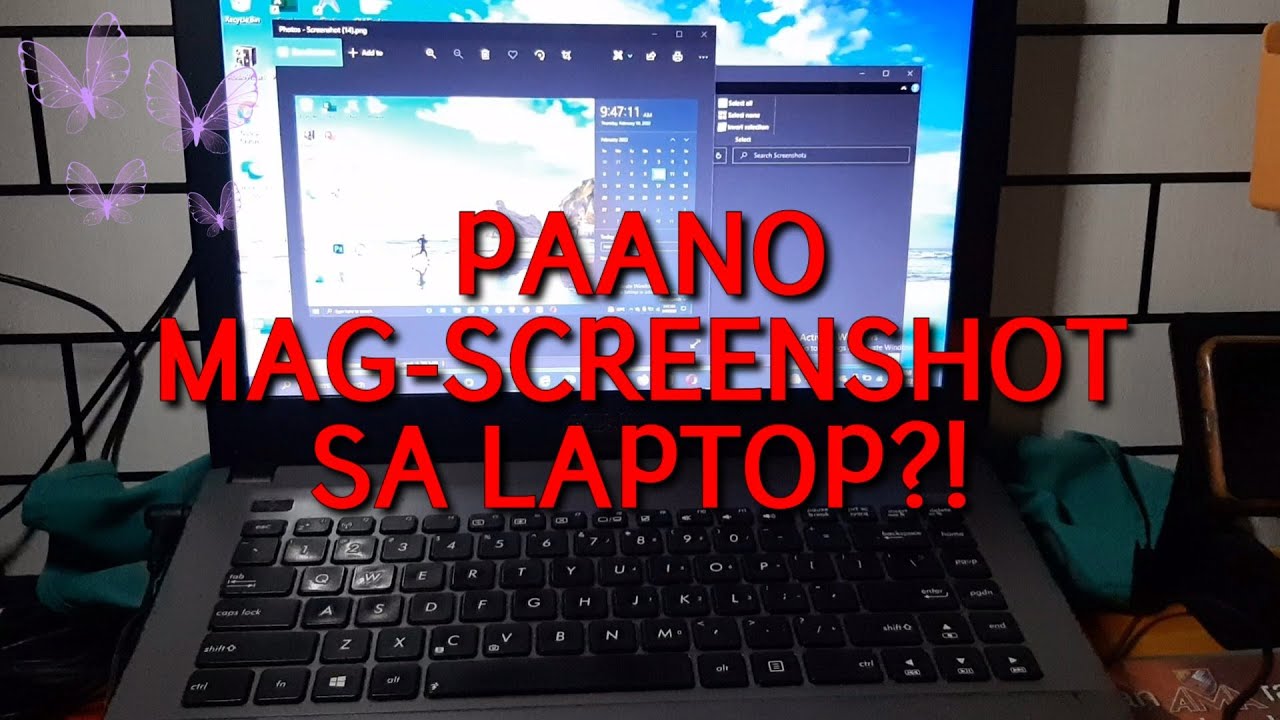 PAANO MAG-SCREENSHOT SA LAPTOP?! | EASY STEPS - YouTube
