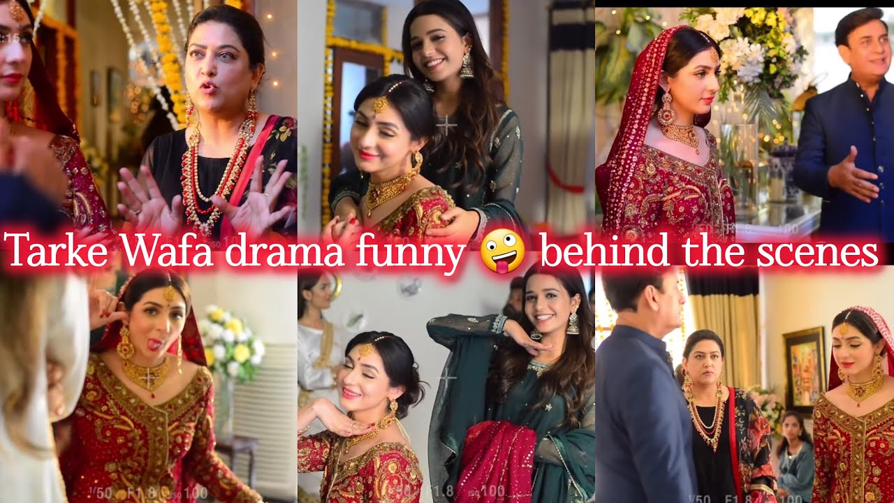 Tarke Wafa funny BTS | Hina Chaudhry, Mohib Mirza, Eman Khan | Tarke ...