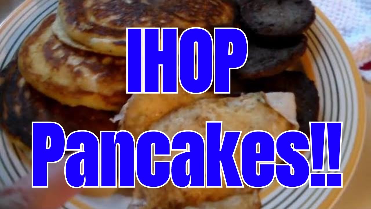 IHOP Copy Cat Pancake Recipe - YouTube