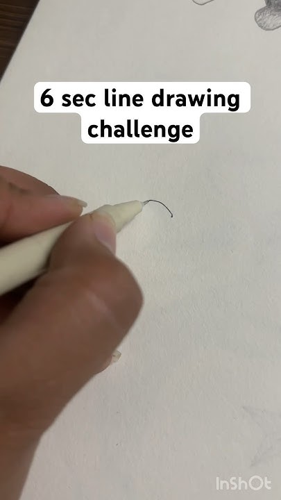 Line drawing challenge #art #drawing #easydrawing - YouTube